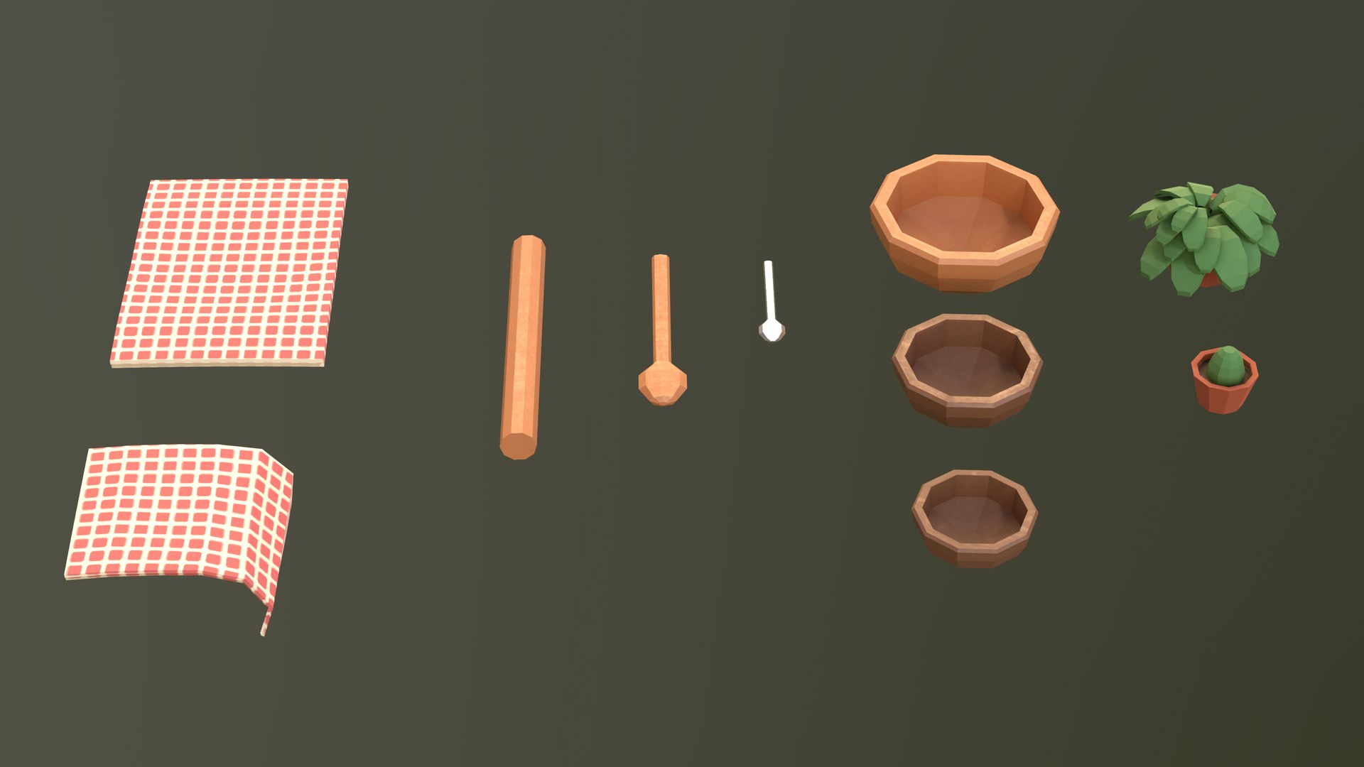 Baking Kitchen 3D model - TurboSquid 2086720