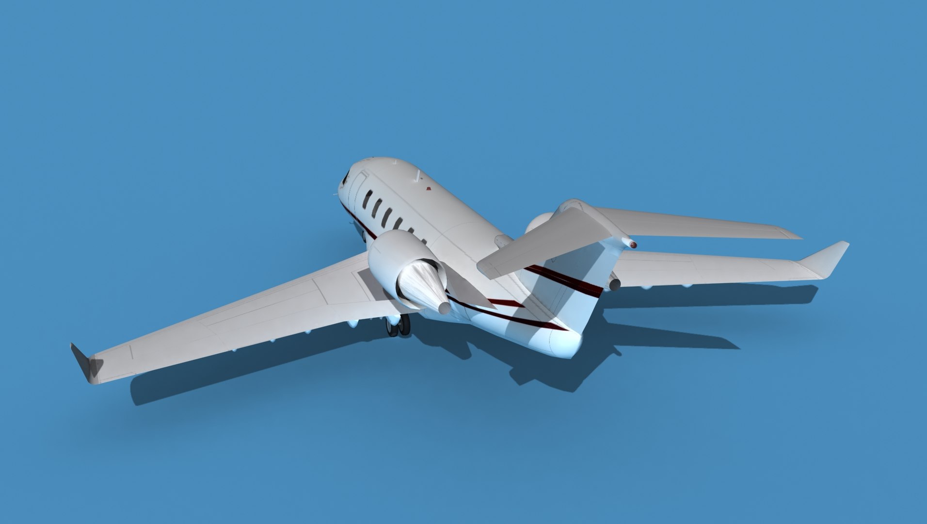 3D Bombardier CL604 Challenger V12 Model - TurboSquid 1913578
