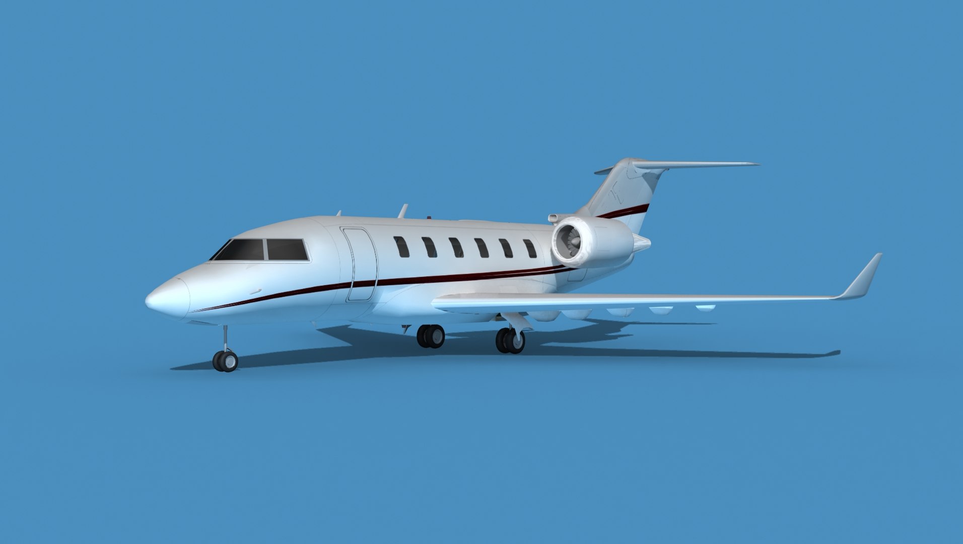 3D Bombardier CL604 Challenger V12 Model - TurboSquid 1913578