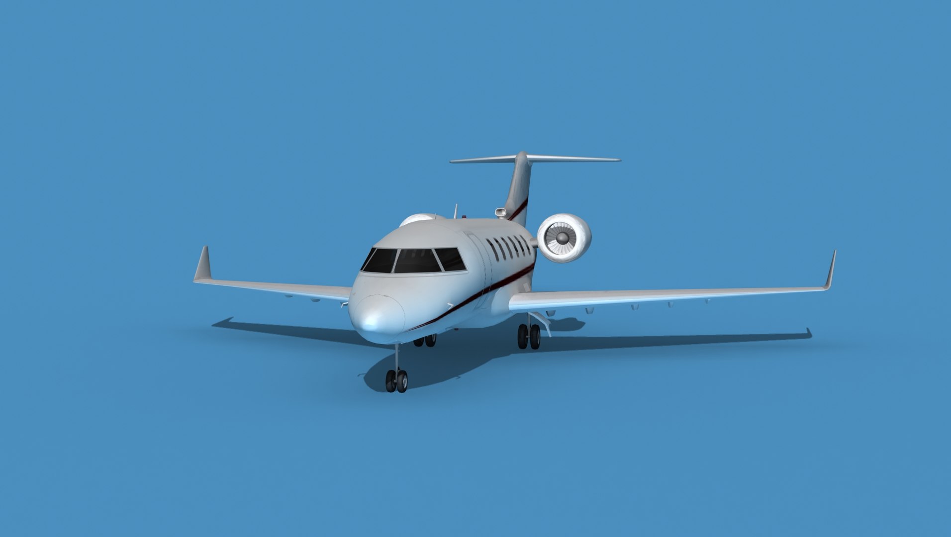 3D Bombardier CL604 Challenger V12 Model - TurboSquid 1913578