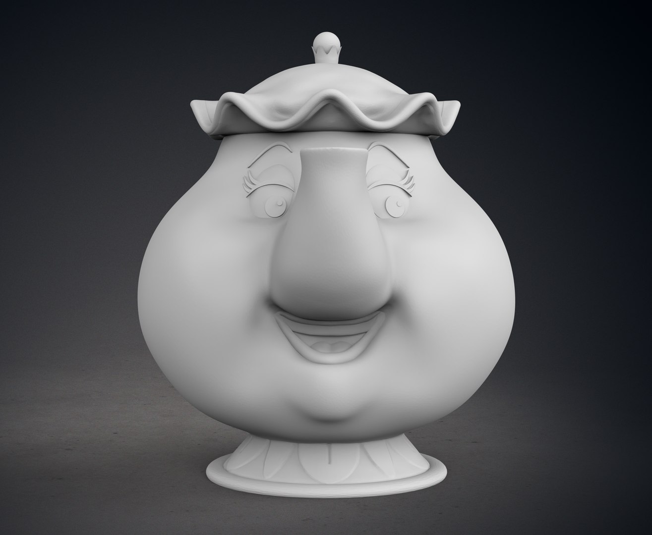 3D Mrs Potts And Chip - TurboSquid 2226498