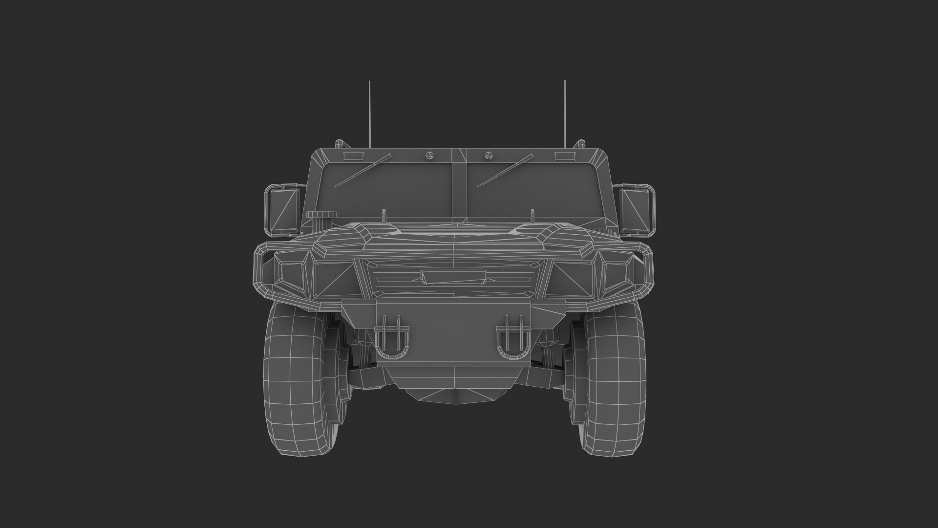 3D hmmwv humvee - TurboSquid 1688956