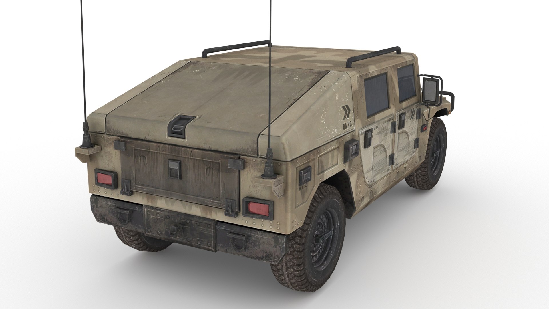 3D hmmwv humvee - TurboSquid 1688956