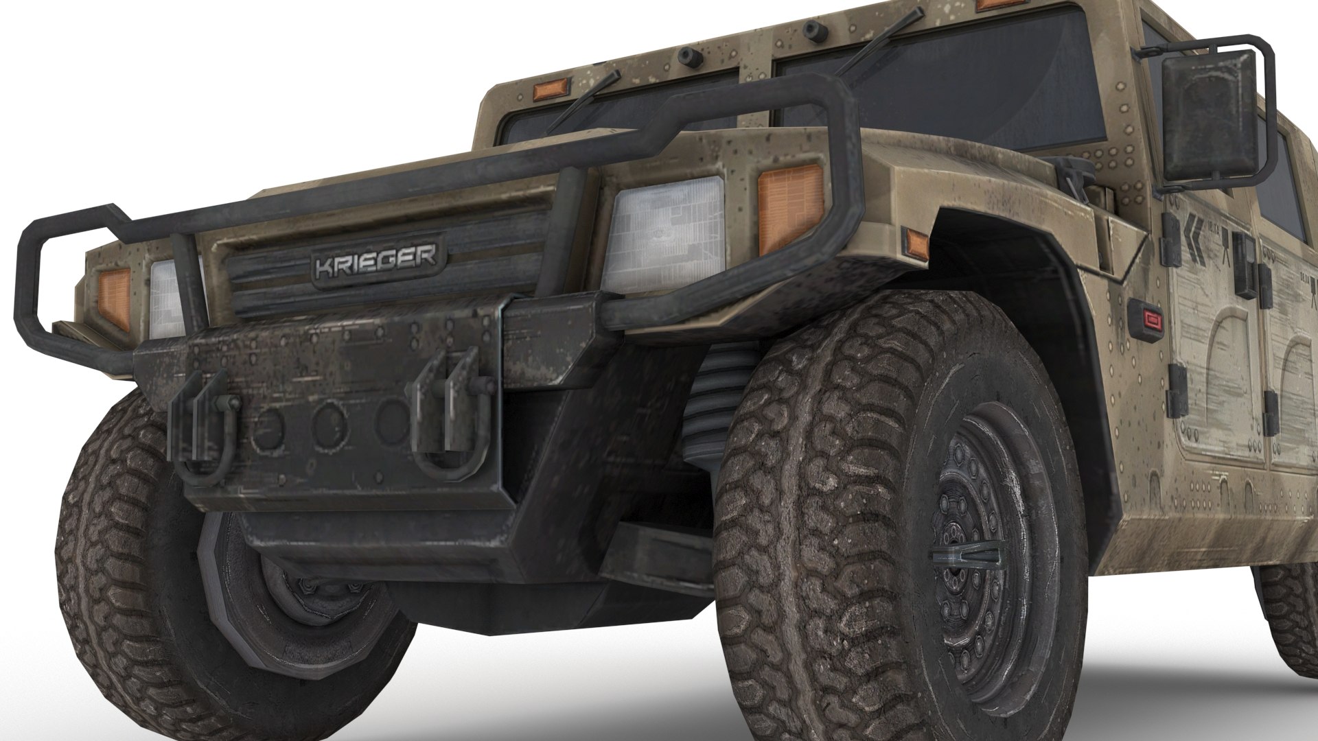 3D hmmwv humvee - TurboSquid 1688956