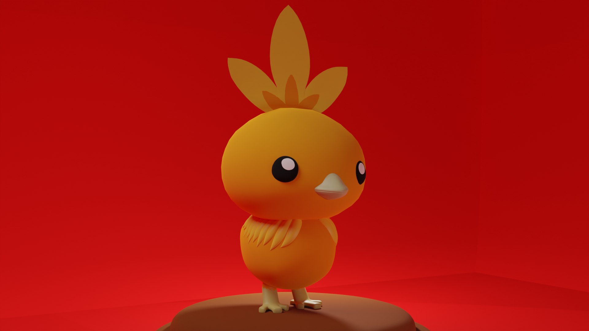 3D Torchic - Blender model - TurboSquid 2003530