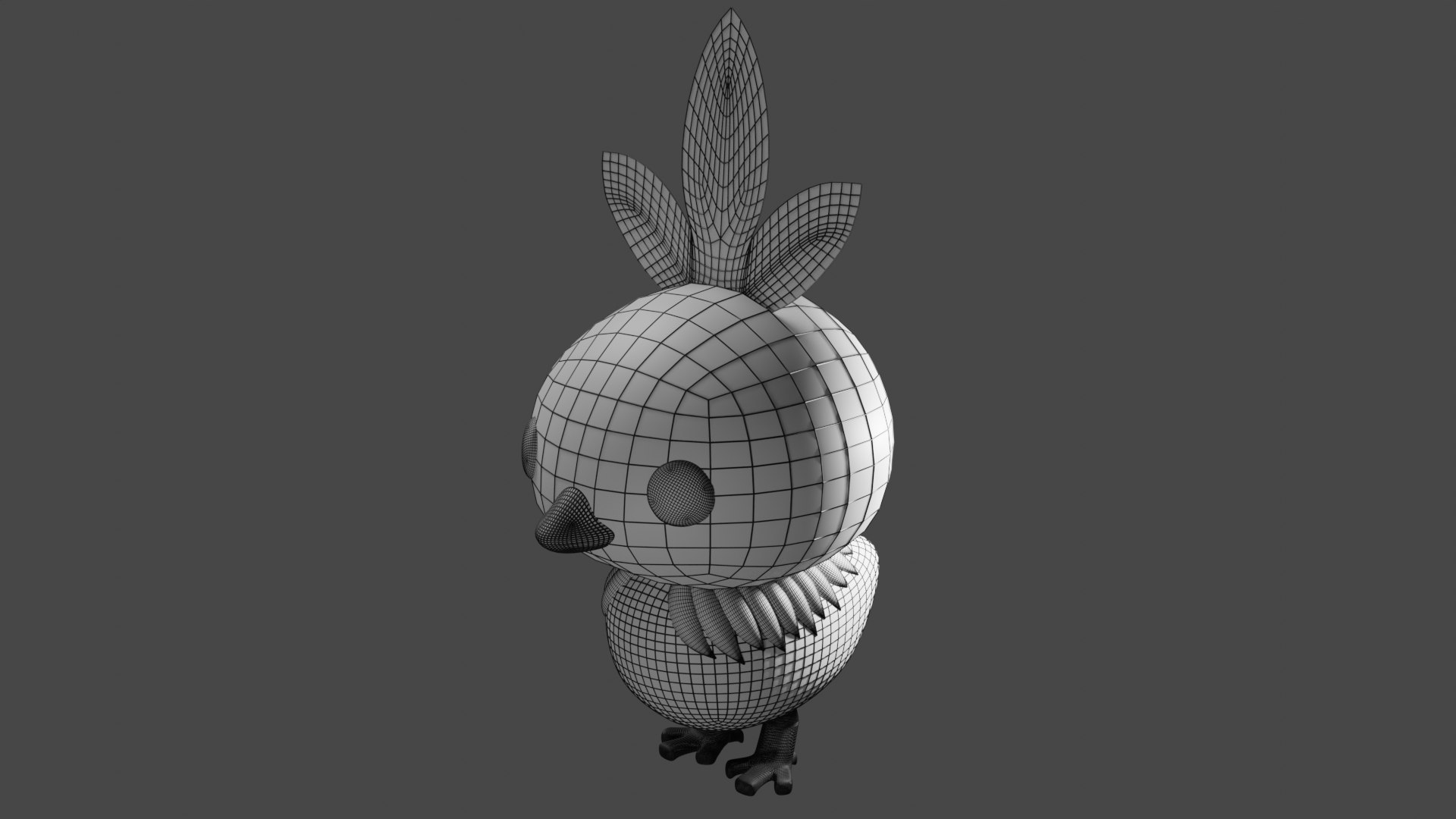 3D Torchic - Blender model - TurboSquid 2003530