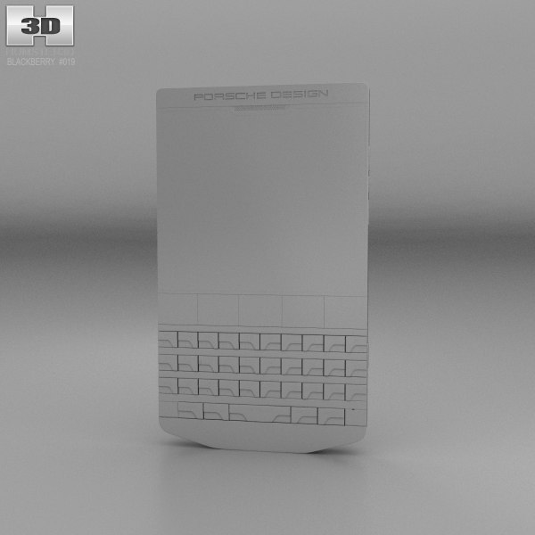 3D blackberry porsche design model - TurboSquid 1245664