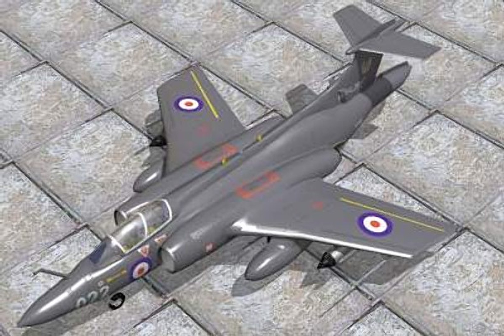 3ds Max Buccaneer Bomber S2