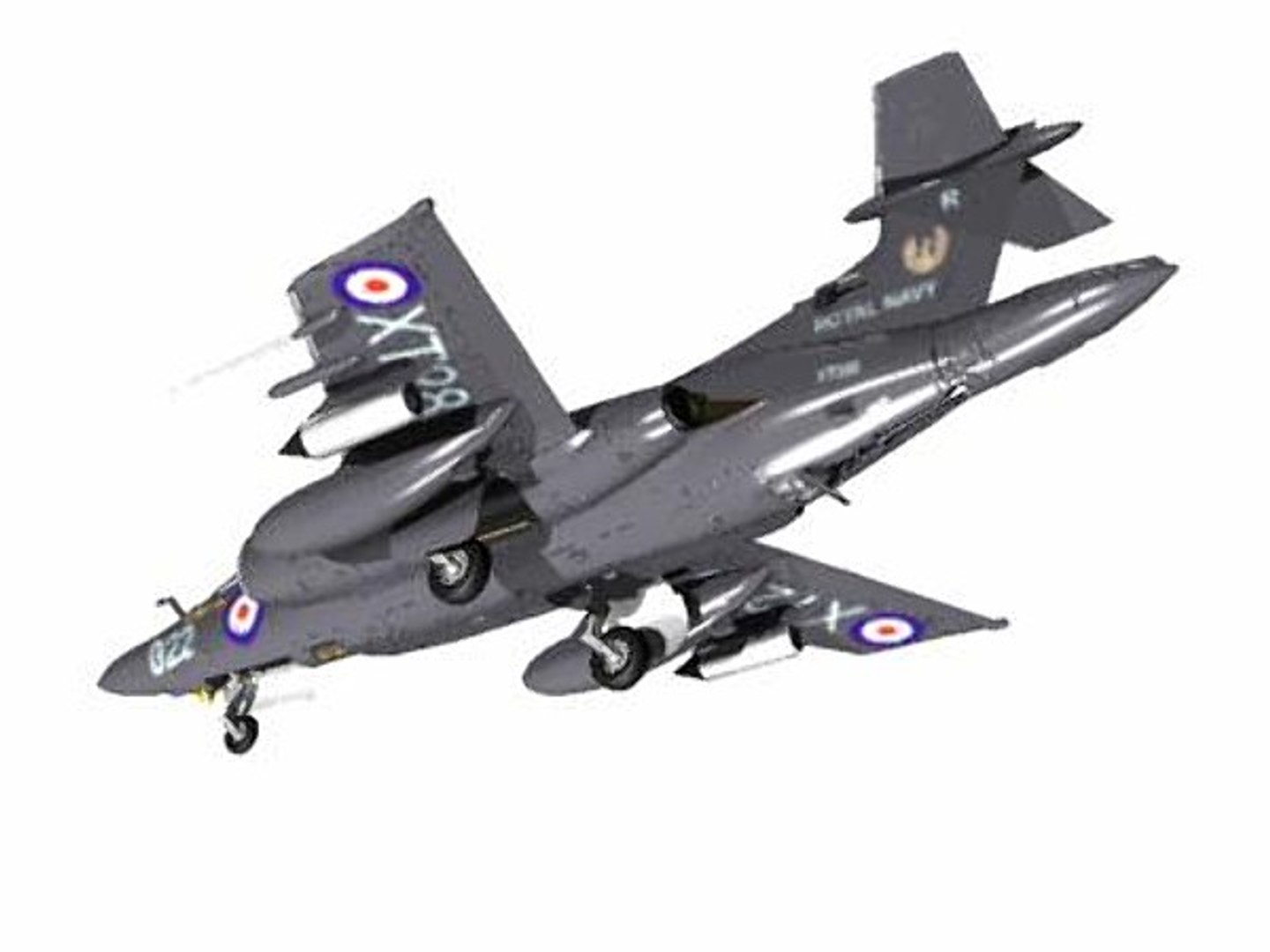 3ds Max Buccaneer Bomber S2