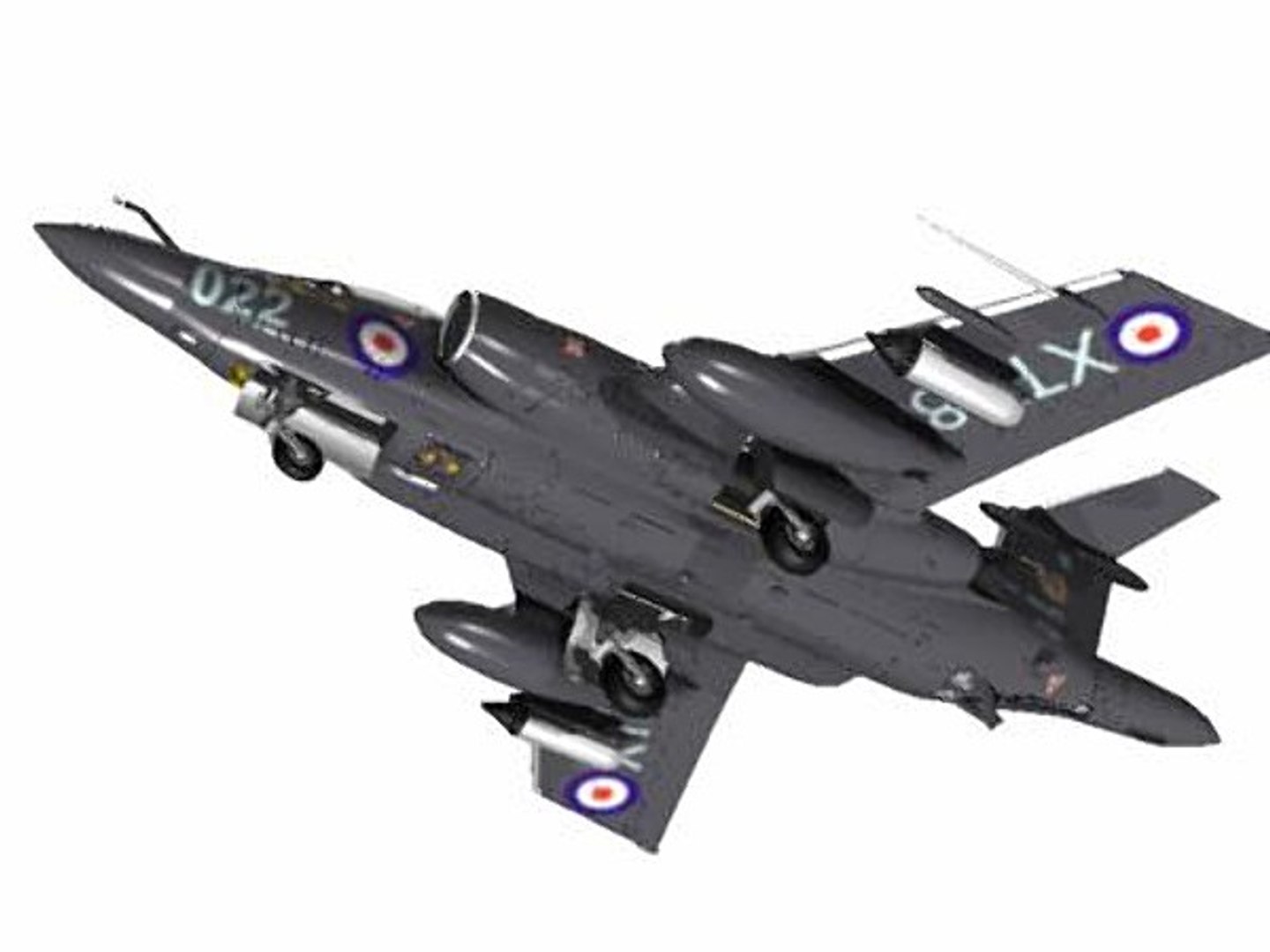 3ds Max Buccaneer Bomber S2