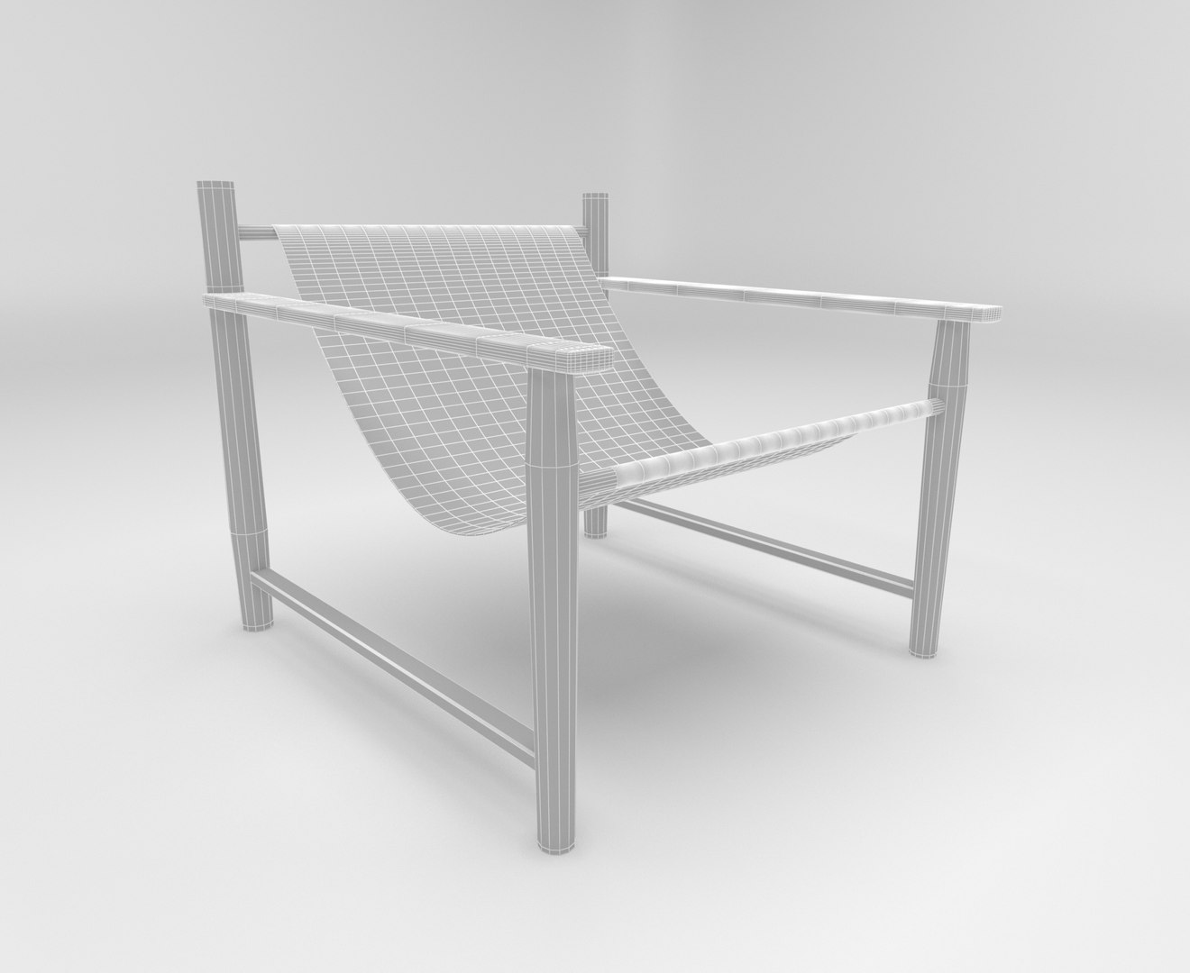 Fabric chair 3D model - TurboSquid 1406542