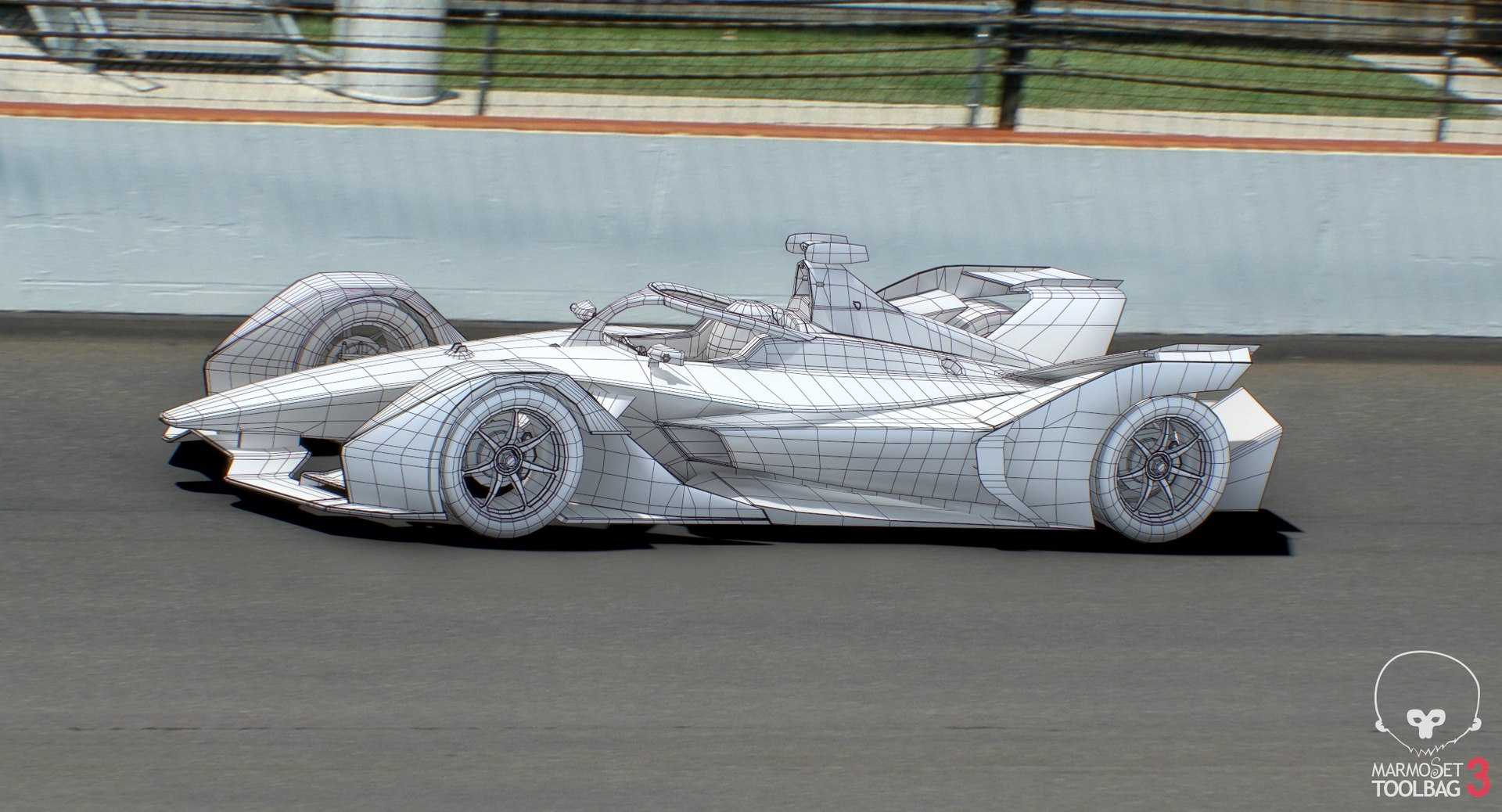 3D 2 formula e model - TurboSquid 1678165