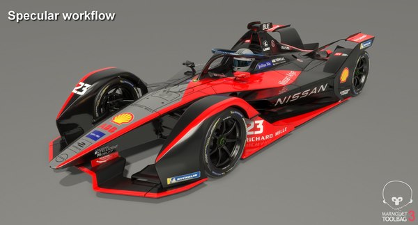 3D 2 formula e model - TurboSquid 1678165