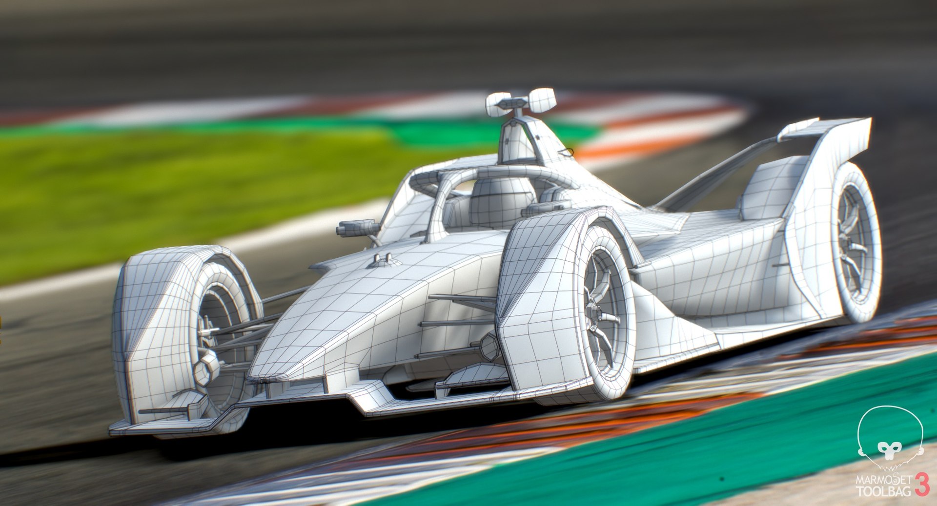 3D 2 formula e model - TurboSquid 1678165