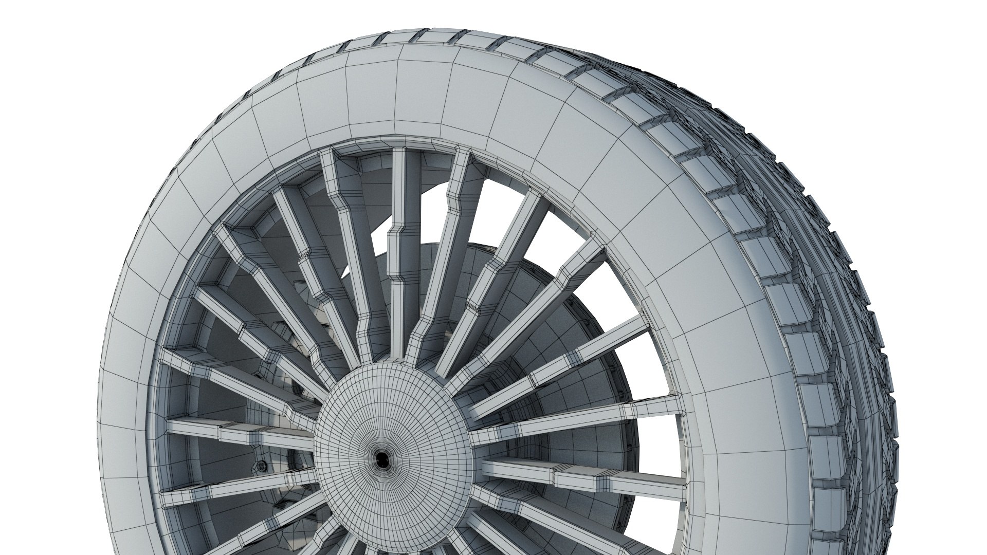 Wheel Rim Tire 14 3D Model - TurboSquid 1938274
