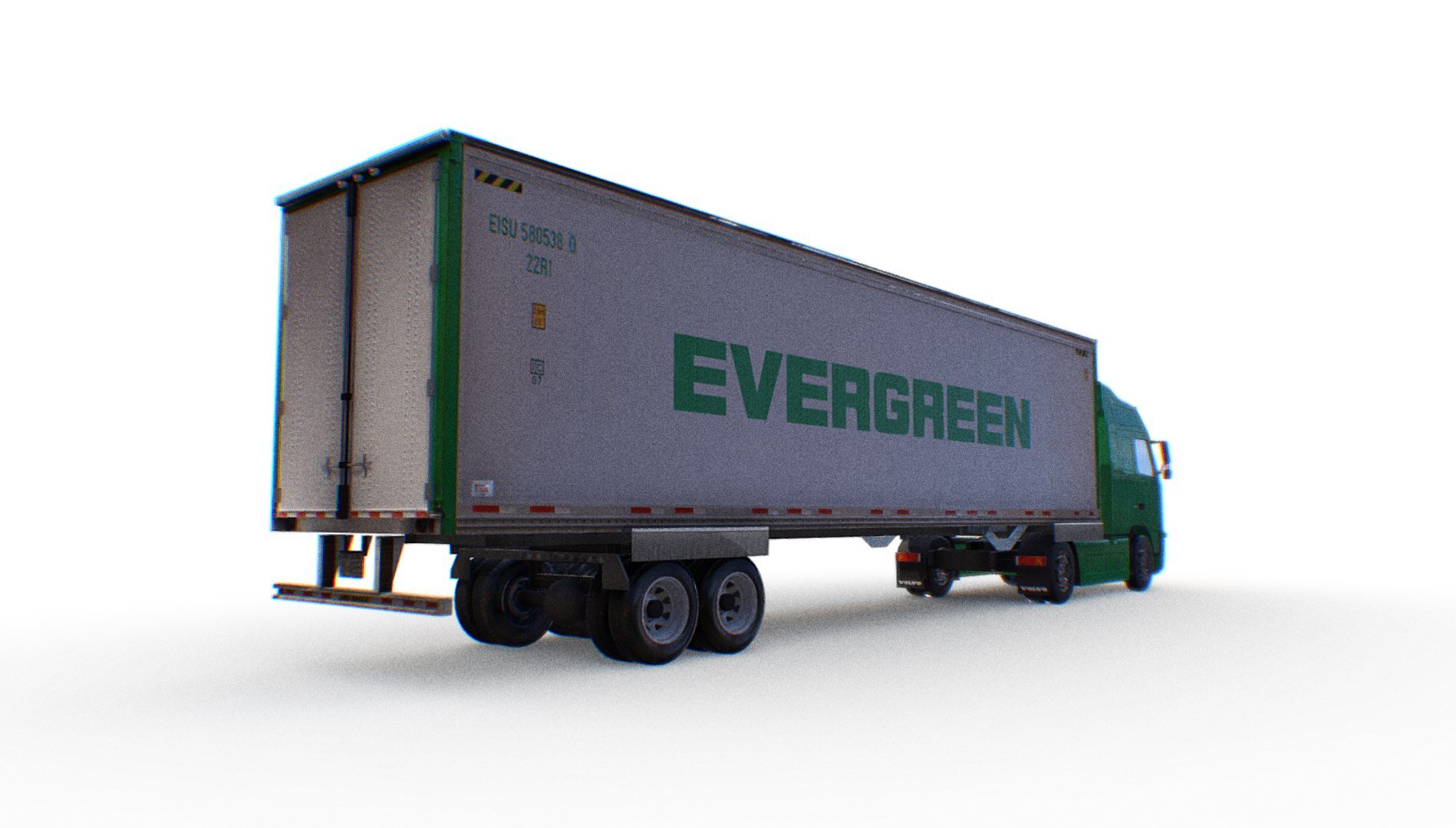 Volvo FH 12 Evergreen Truck 3D - TurboSquid 2097811