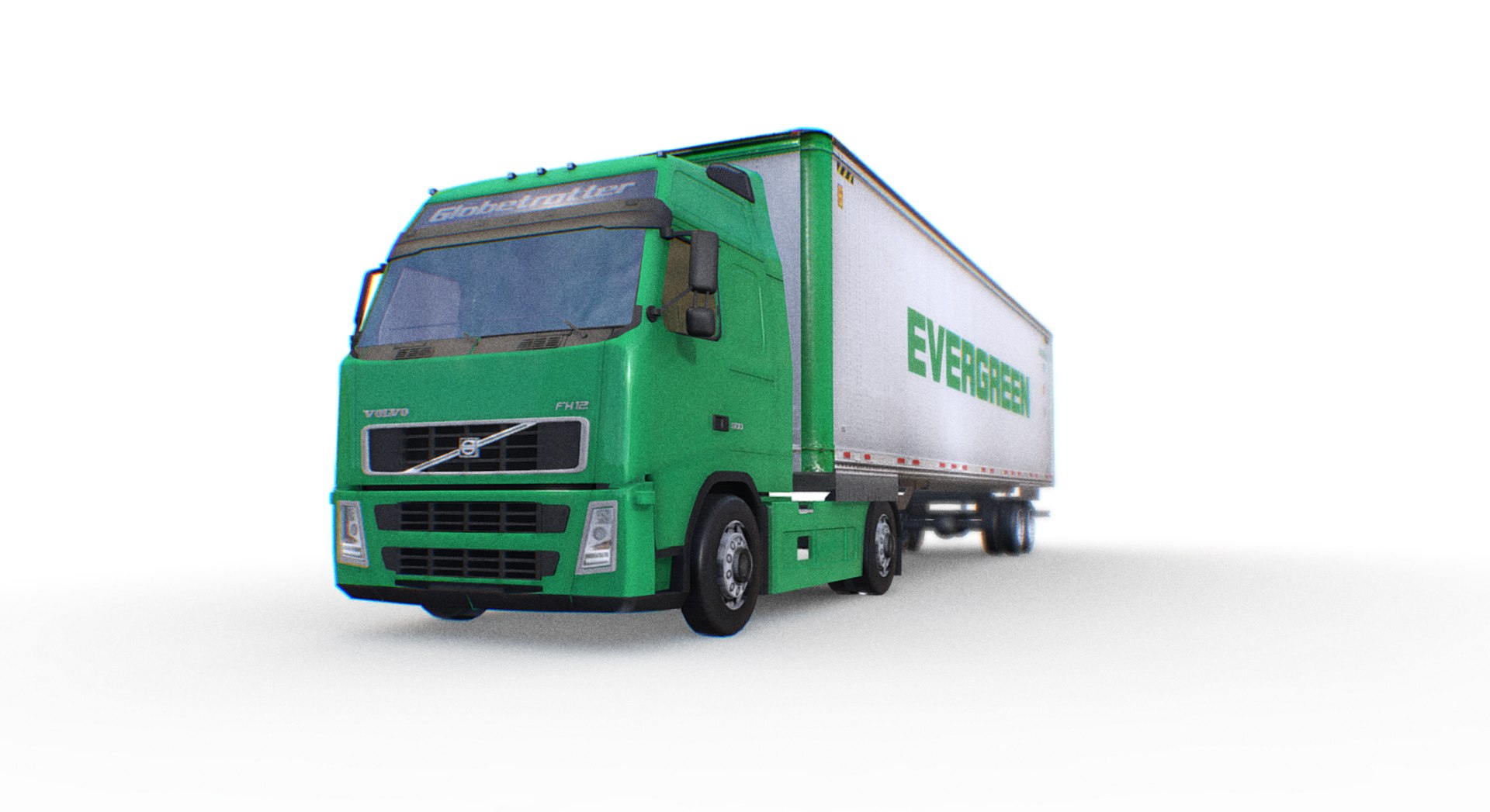 Volvo FH 12 Evergreen Truck 3D - TurboSquid 2097811
