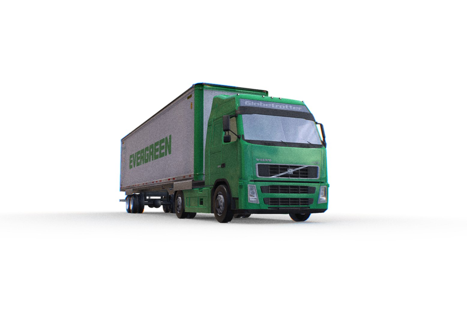 Volvo FH 12 Evergreen Truck 3D - TurboSquid 2097811