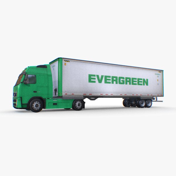 modelo 3d Volvo FH 12 Evergreen Truck - TurboSquid 2097811