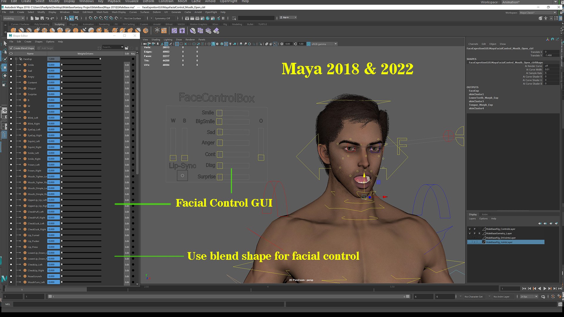 Male Base Rig Model 3D Model - TurboSquid 2398013