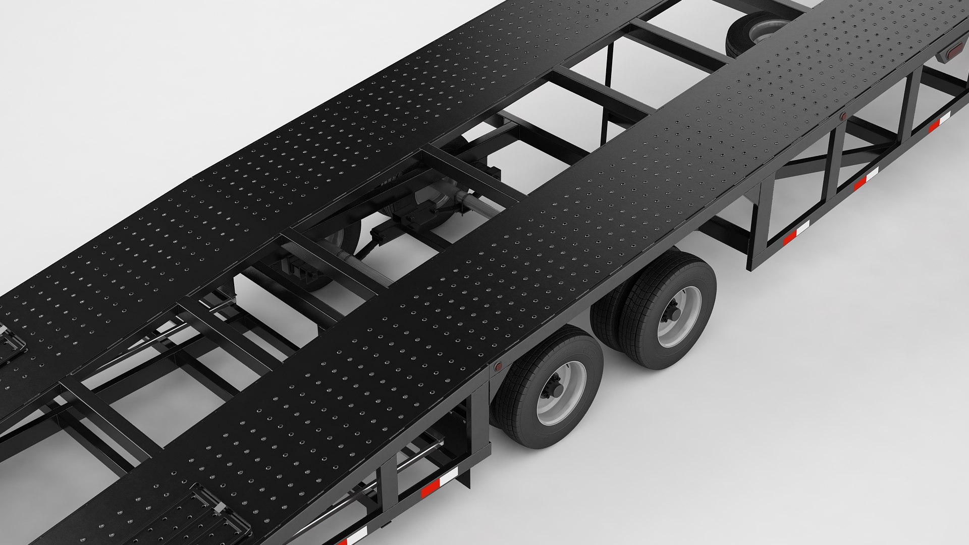 Pickup Truck Generic Wedge Trailer 01 model - TurboSquid 1831119