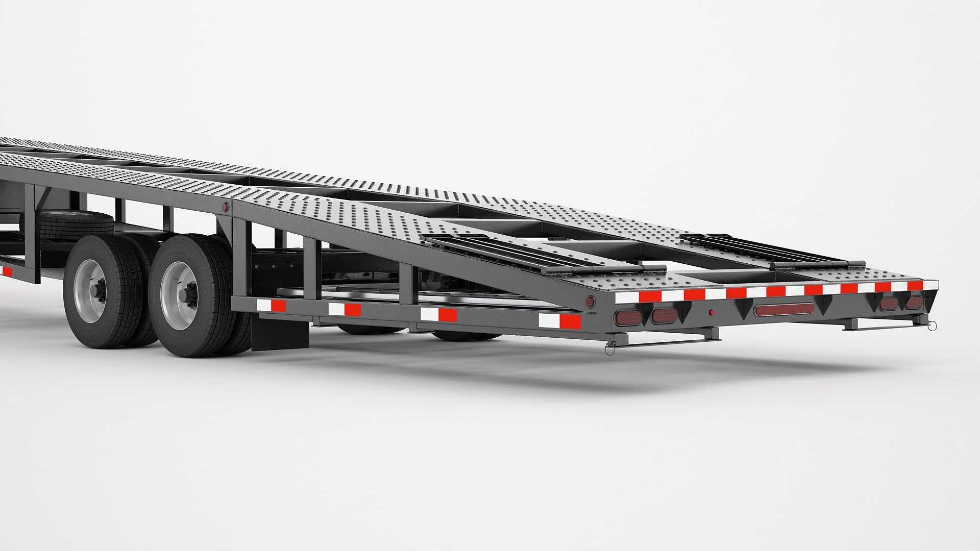 Pickup Truck Generic Wedge Trailer 01 model - TurboSquid 1831119