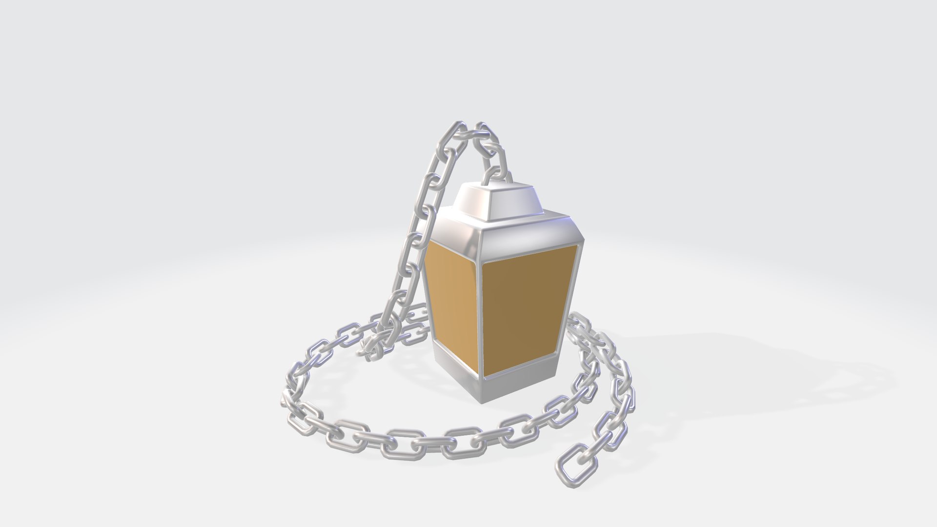 Free 3D Lantern With Chain - TurboSquid 2093771