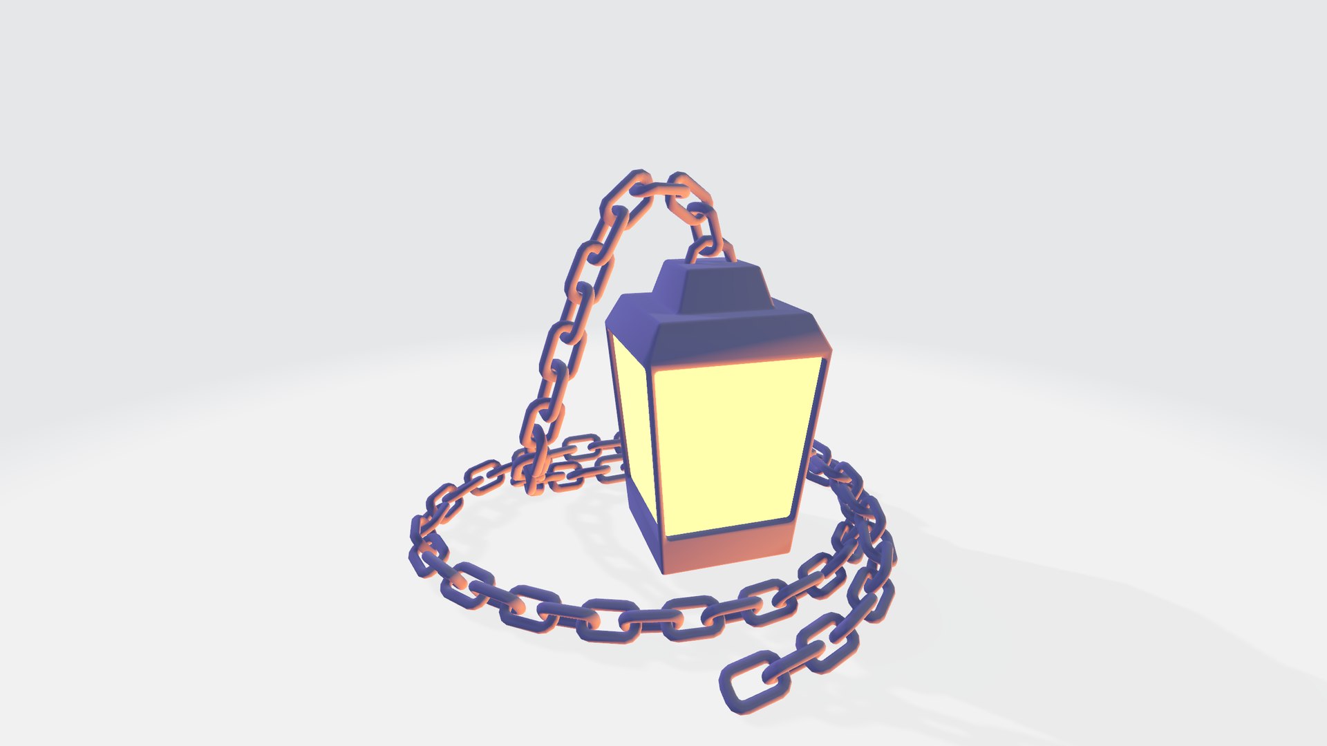 Free 3D Lantern With Chain - TurboSquid 2093771