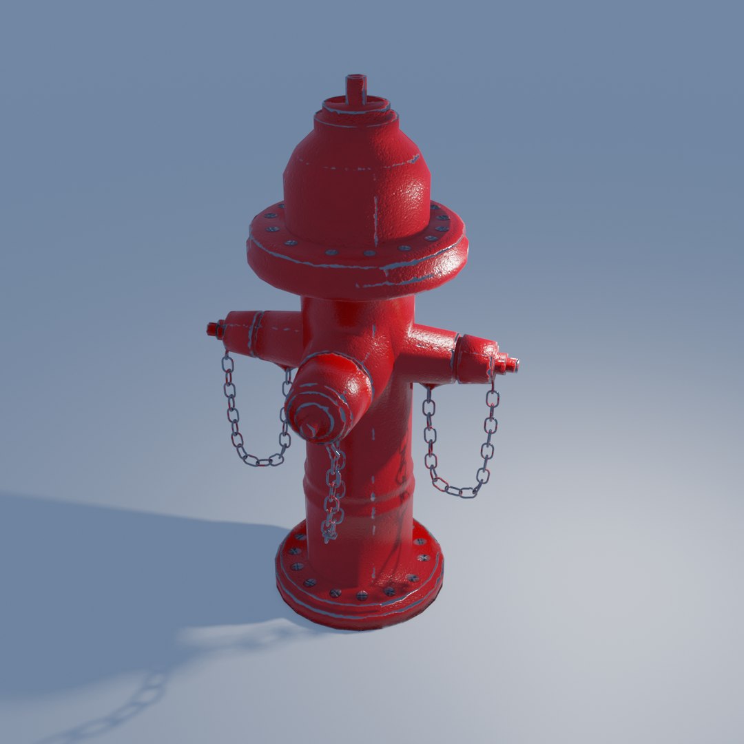 modelo 3d Fire Hydrant - TurboSquid 1977480