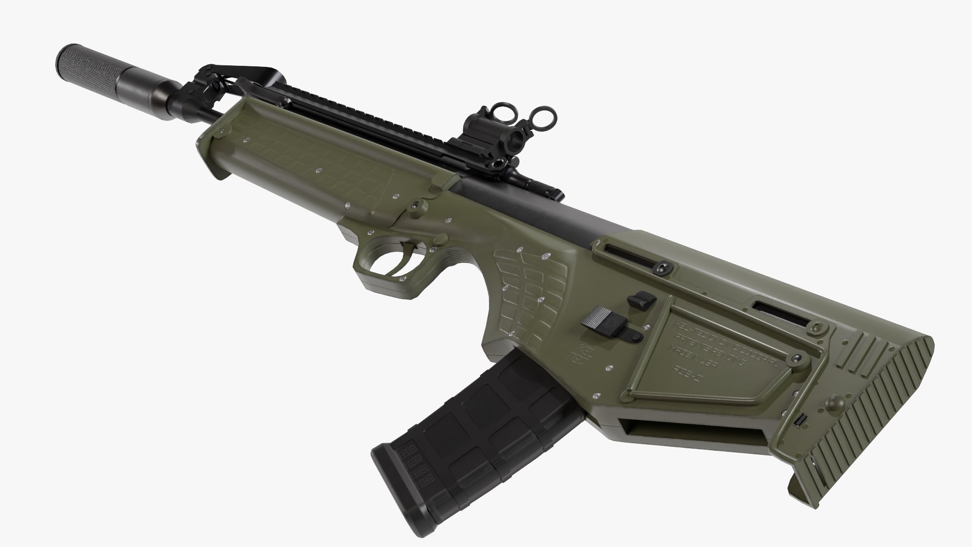 Kel-Tec RDB Survival Rifle Model - TurboSquid 2260274