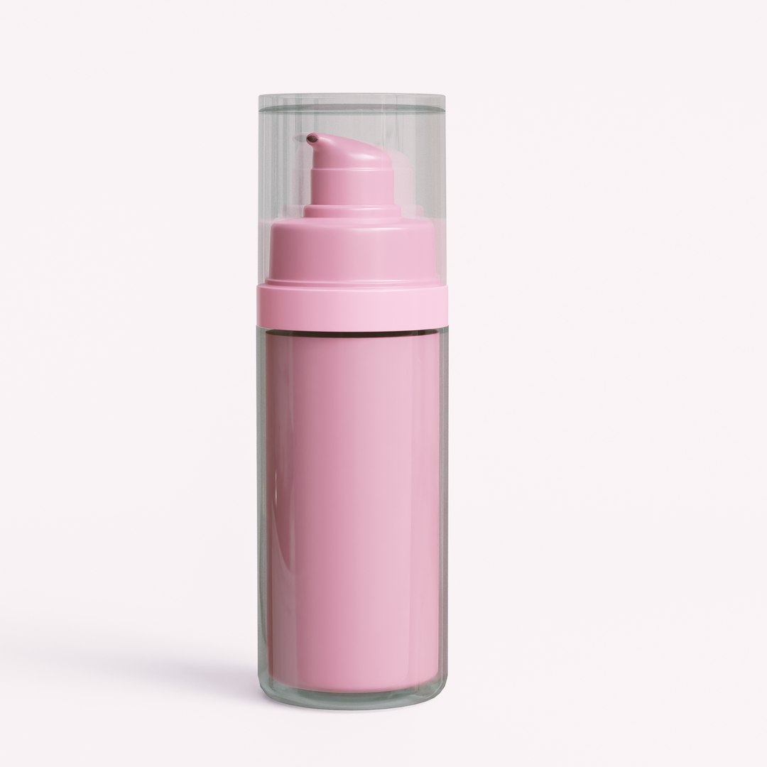 Cosmetic Pump Bottle Model - TurboSquid 2121852