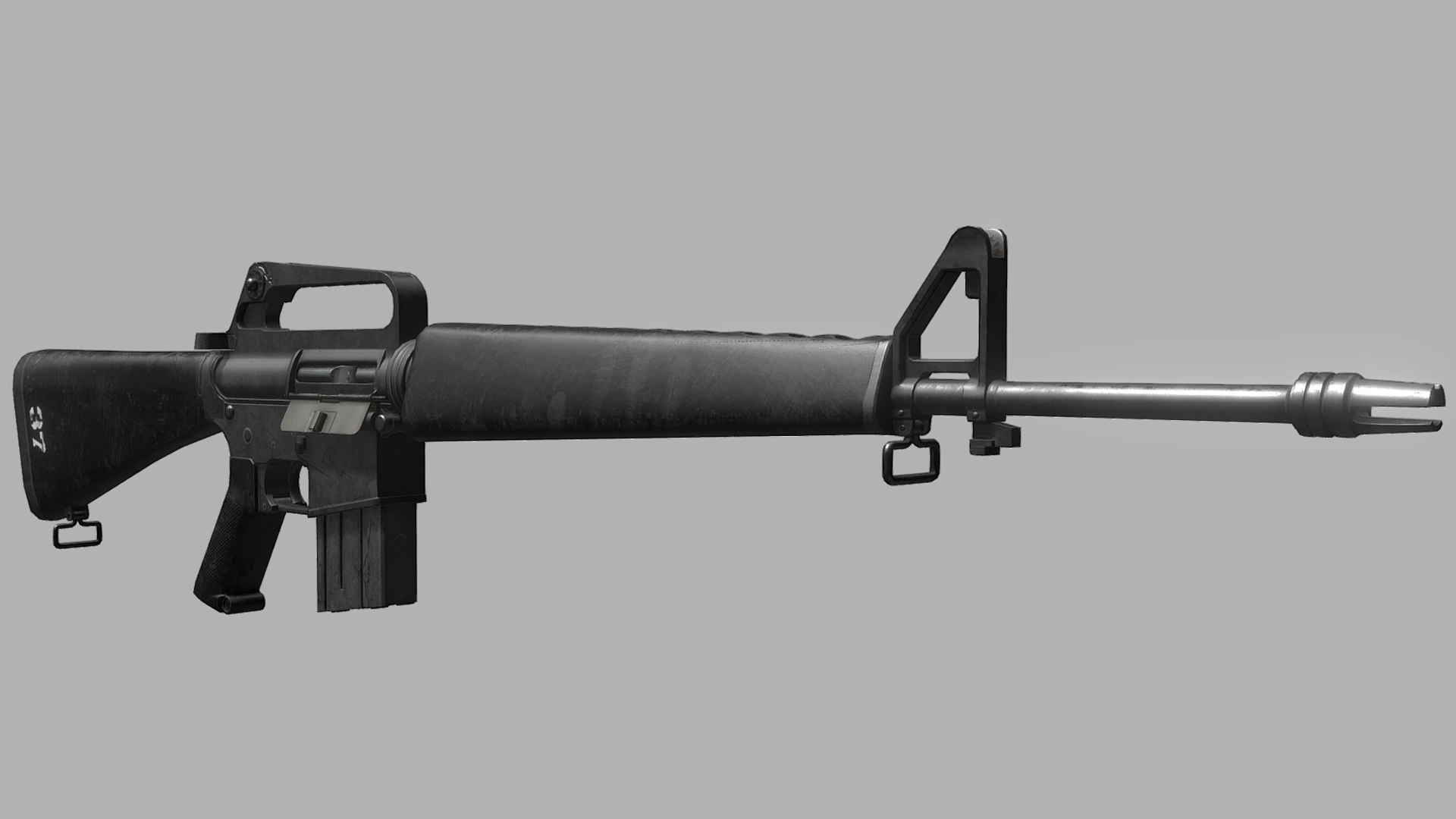 3D Model Colt Armalite Ar-15 602 - TurboSquid 1232955