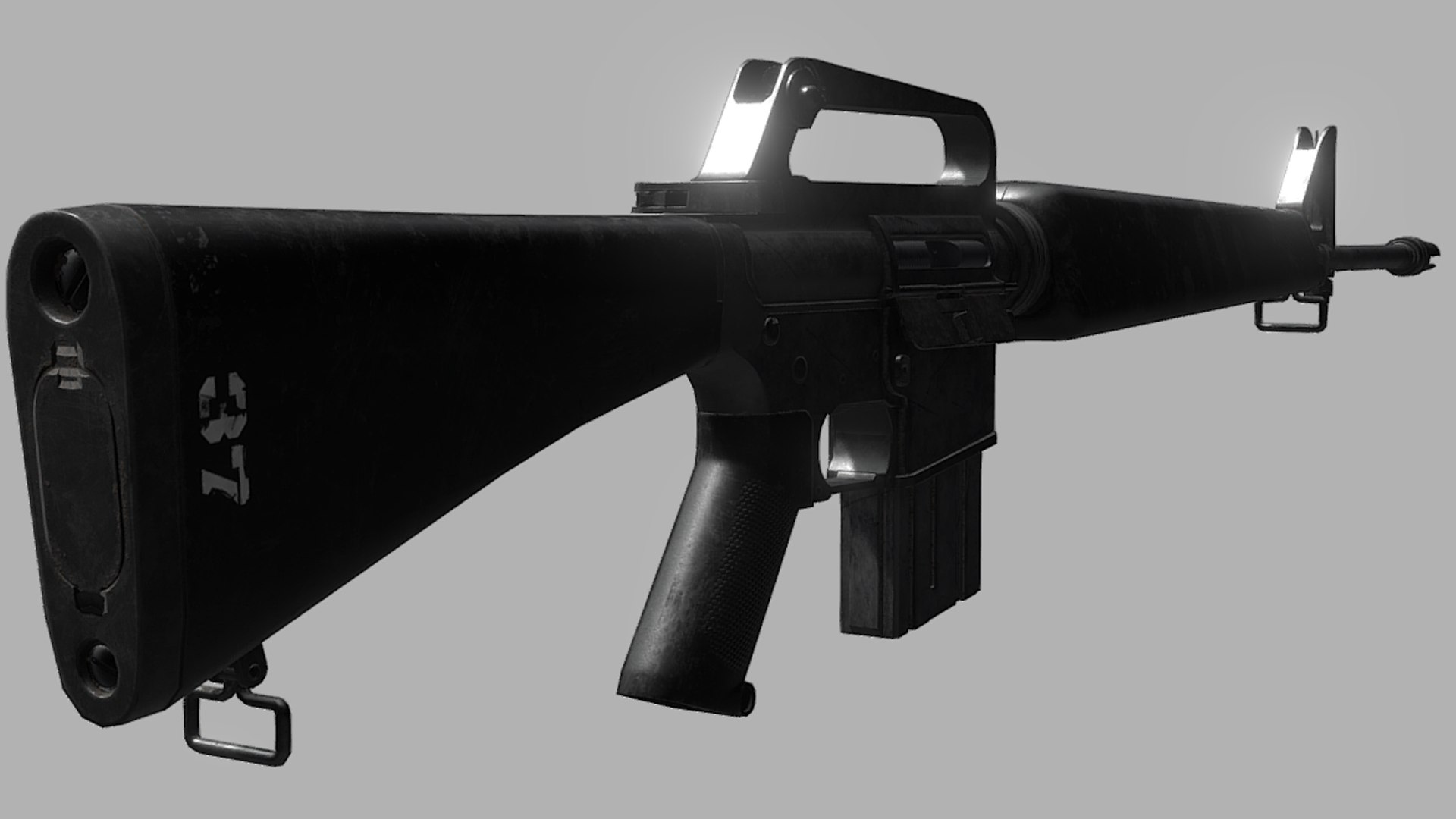 3D Model Colt Armalite Ar-15 602 - TurboSquid 1232955