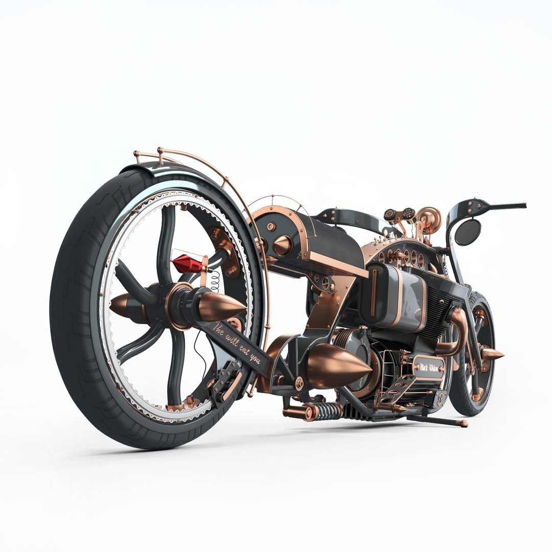 Vehicle Motorcycle Moto 3D Model - TurboSquid 1684522