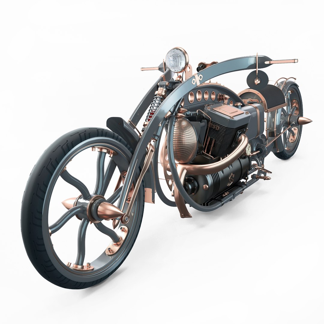 Vehicle Motorcycle Moto 3D Model - TurboSquid 1684522