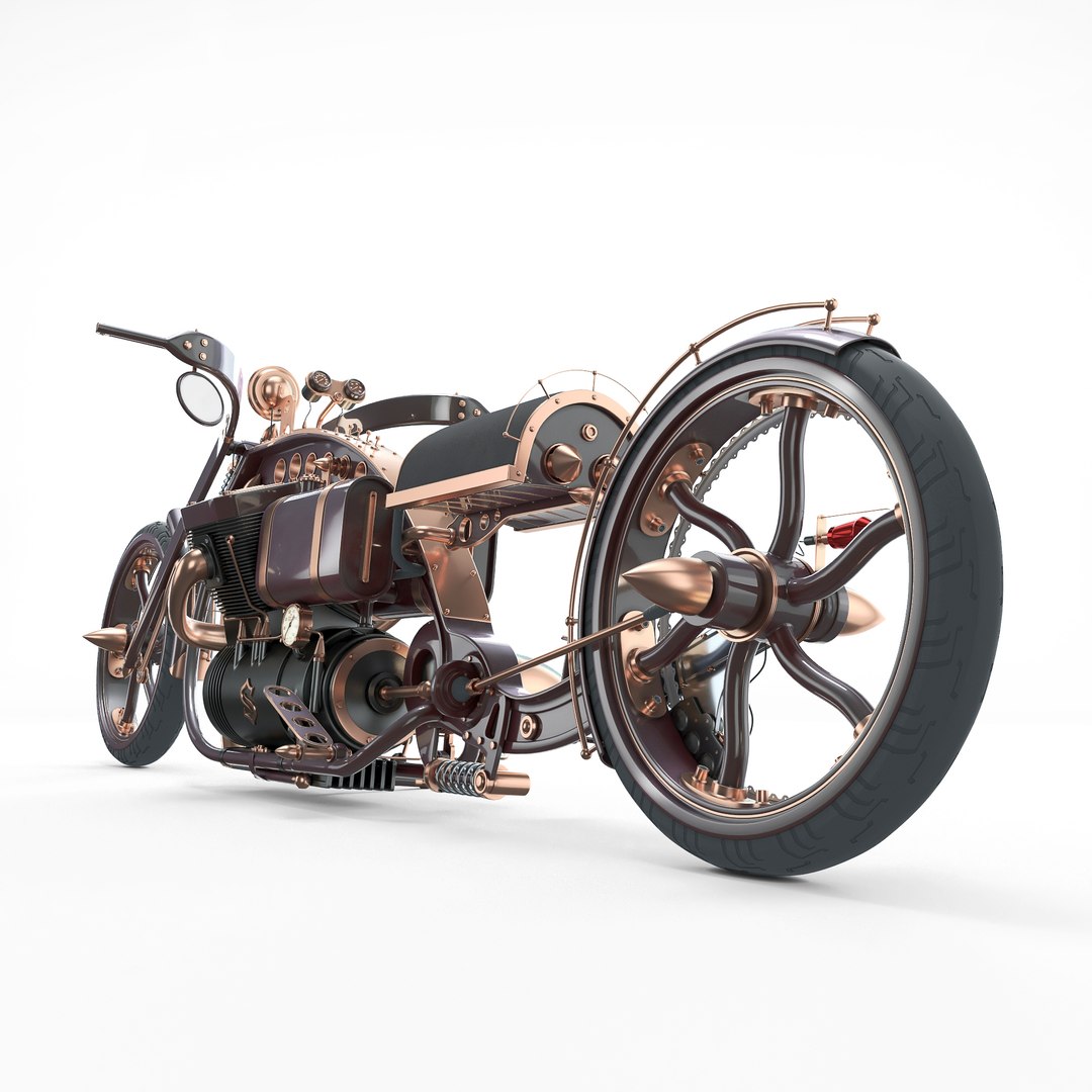Vehicle Motorcycle Moto 3D Model - TurboSquid 1684522