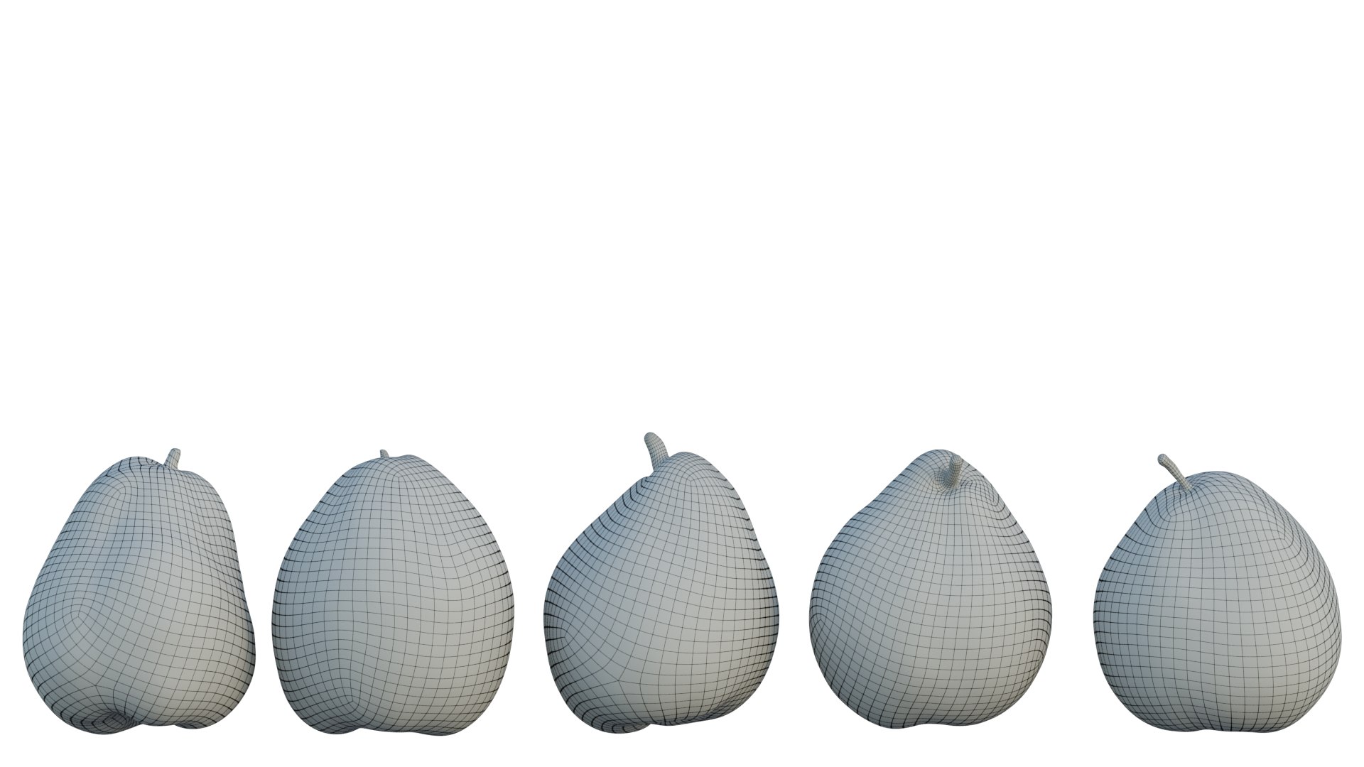 Cheeky Pear 02 Model - TurboSquid 1917643