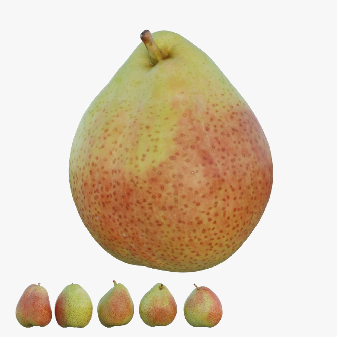 Cheeky Pear 02 Model - TurboSquid 1917643