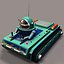 3d Reproduction Toy Space Tank Robot Model