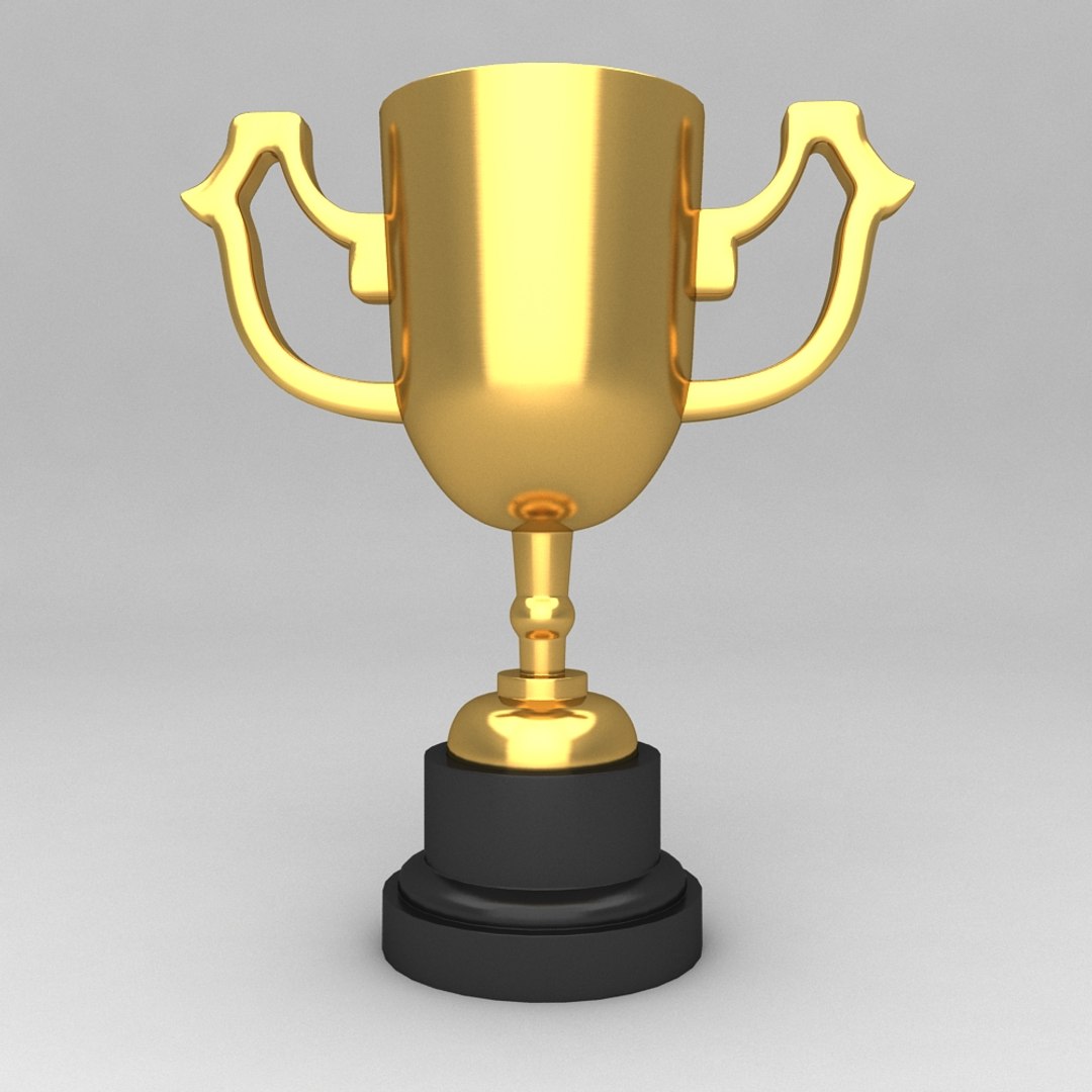 3d awards trophies