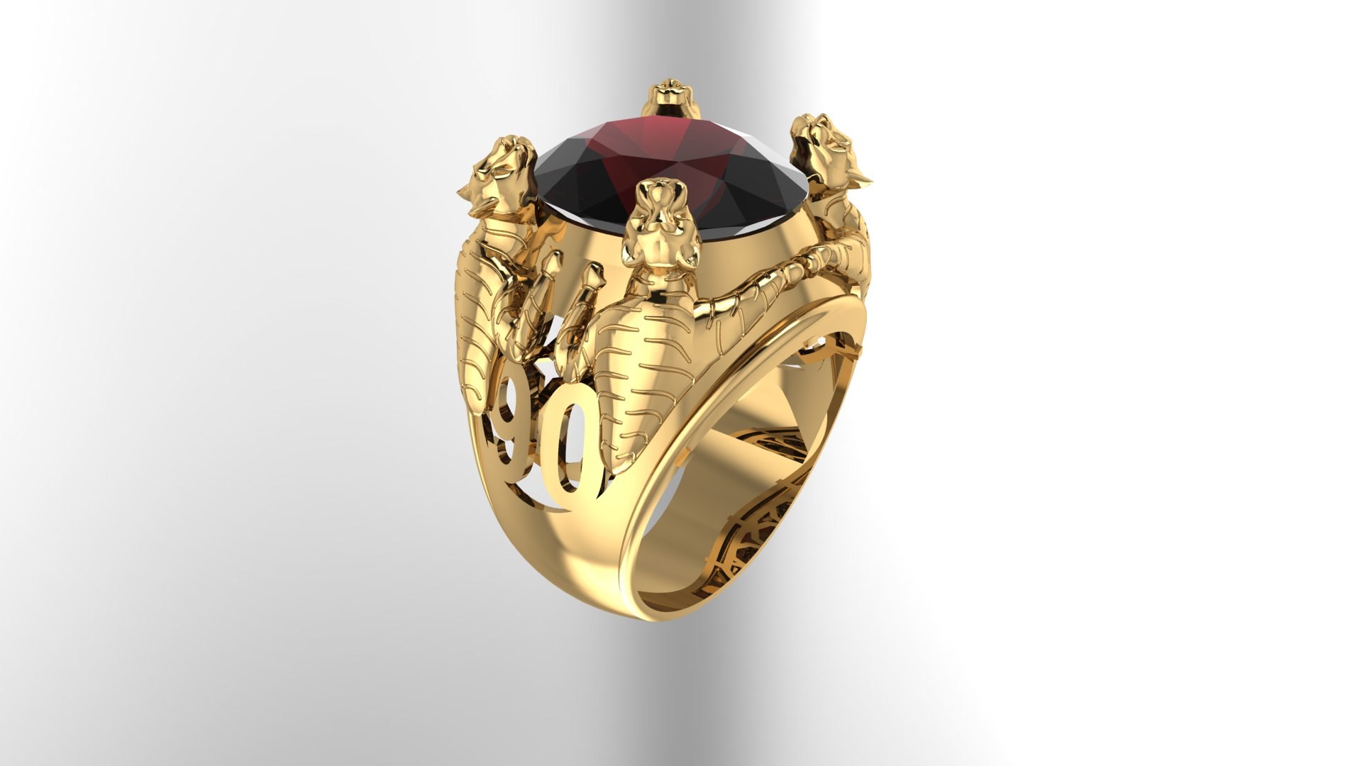 Ring 92 3D Model - TurboSquid 1943137