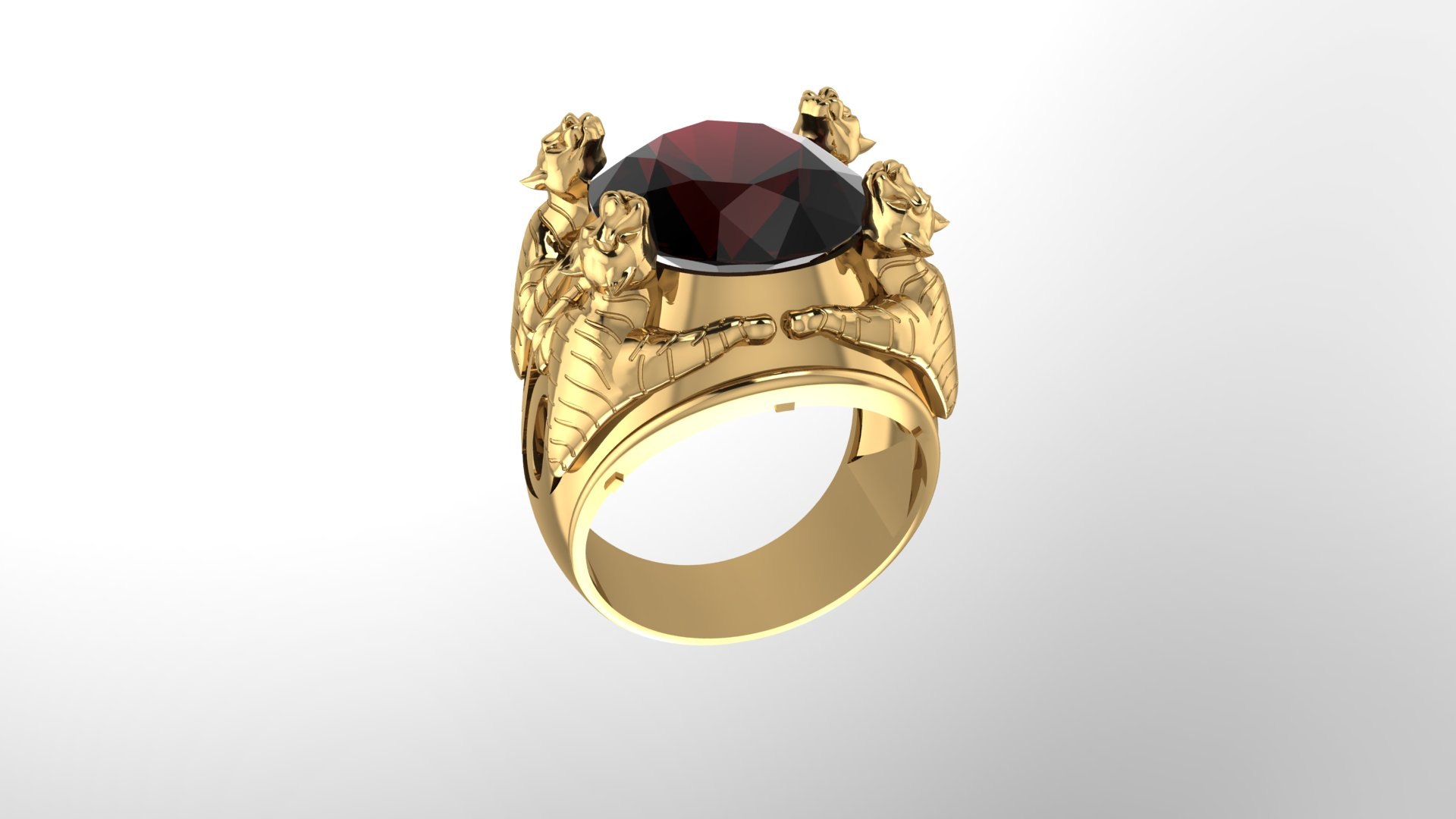 Ring 92 3D Model - TurboSquid 1943137