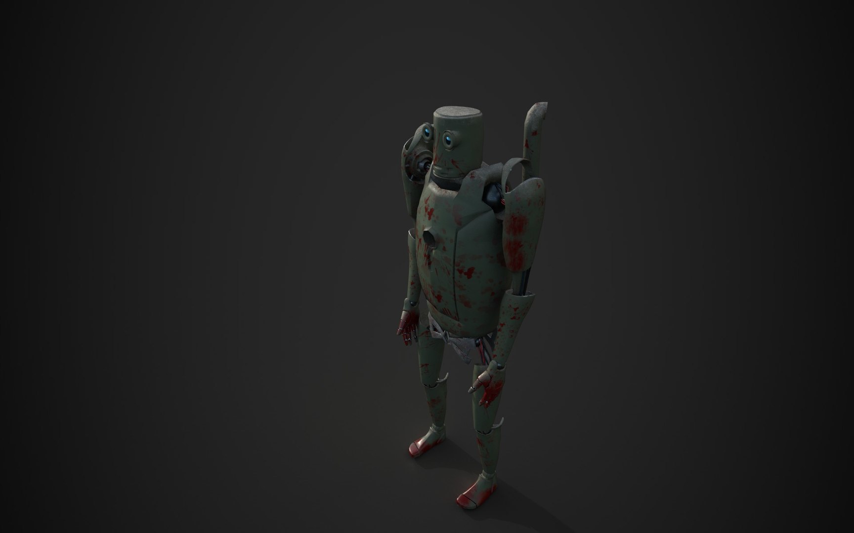3D Rigged Android Robot - TurboSquid 1366522