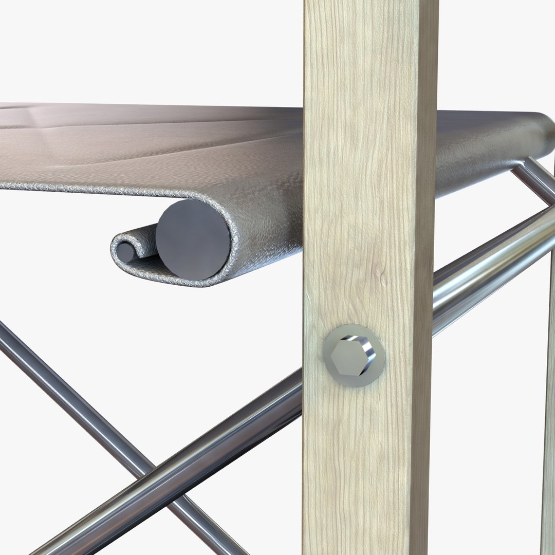 3d Director Chair Model