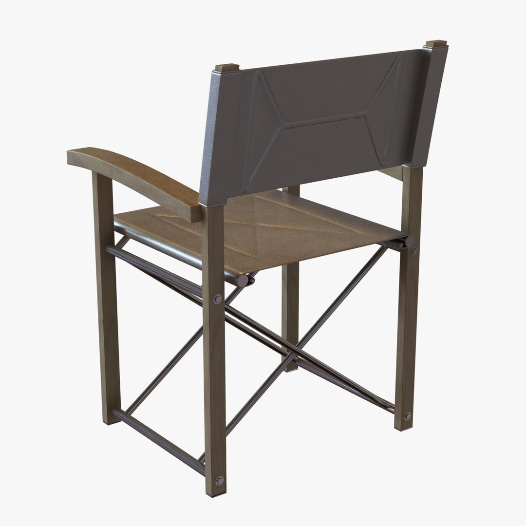 3d Director Chair Model