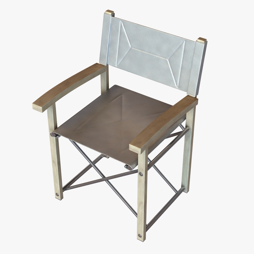 3d Director Chair Model