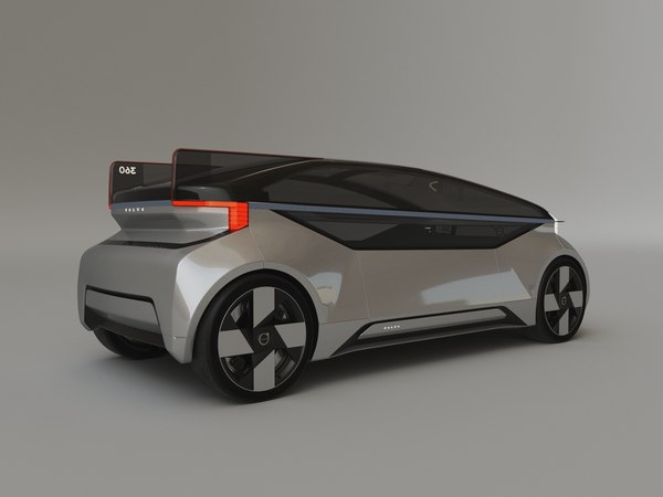沃尔沃360C概念车3D模型 - TurboSquid 2167876