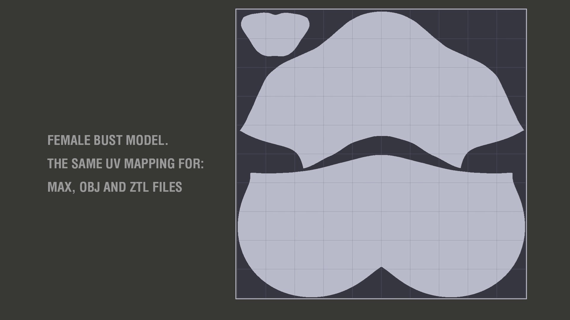 3D Beauty Bust Sculpture Base Mesh Model - TurboSquid 1599158