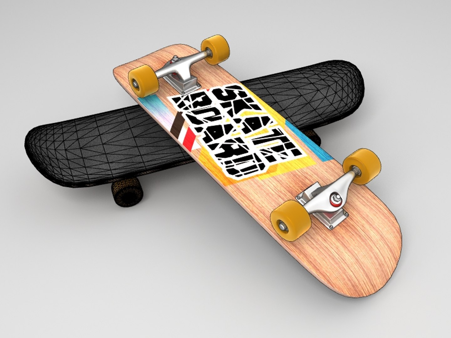 3d skate model