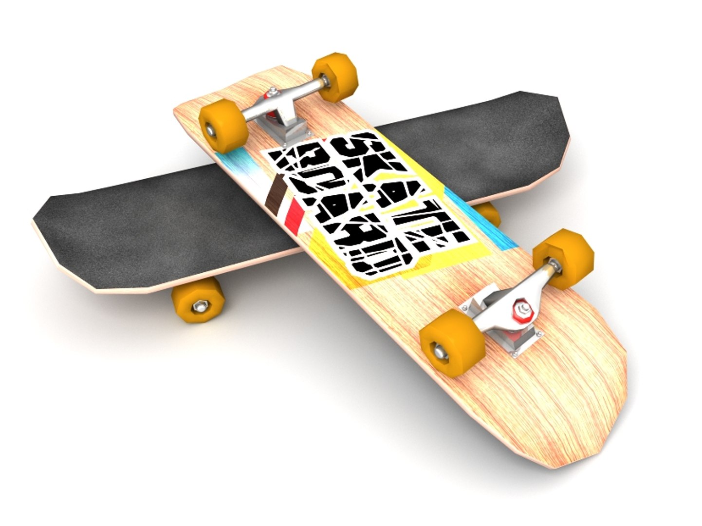 3d skate model